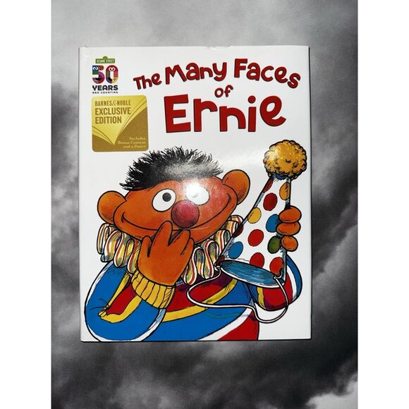 Other | Many Faces Of Ernie Sesame Street Hc 5 Years Book Poster Bn ...